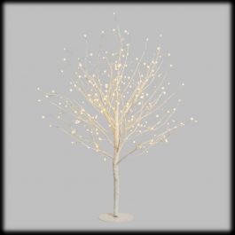 Albero luminoso bianco H90 cm, 240 microled | bianco classic